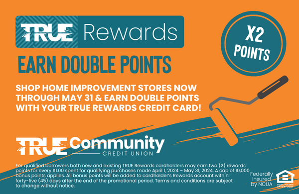 TRUE Rewards | TRUE Community Credit Union | Jackson, Mason, Brooklyn - MI
